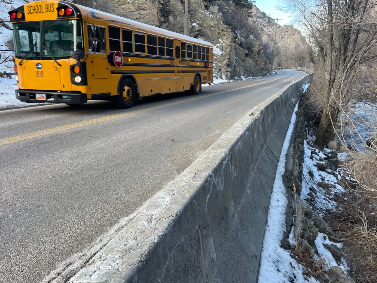 UDOT to replace barriers between Ogden Canyon Road, Ogden River | News ...